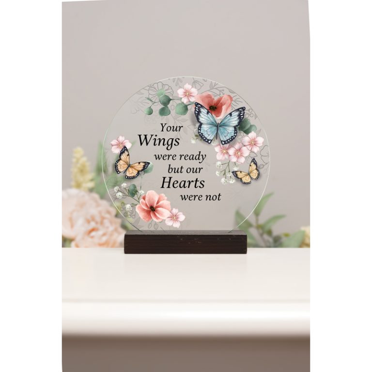 Wings Were Ready Round Sitter – Olson's Flowers & Gifts